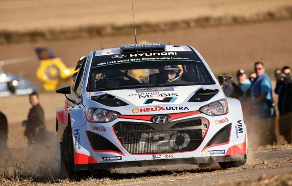 Wallpaper Hyundai, Germany, WRC, Rally, The front, i20 for mobile and ...