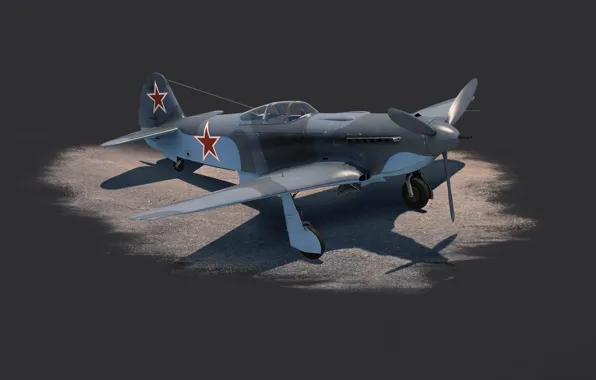 Wallpaper Fighter, USSR, Yak-3T for mobile and desktop, section авиация ...