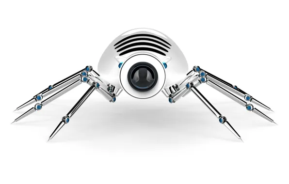 Wallpaper rendering, spider, camera images for desktop, section hi-tech ...