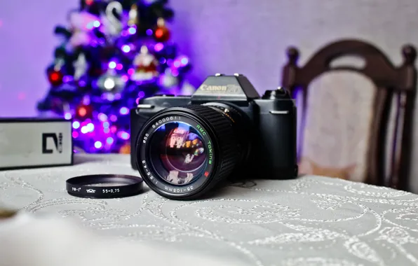 Download wallpaper winter, Japan, tree, Canon, bokeh, Canon T50, section hi-tech in resolution ...