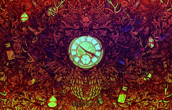 Wallpaper time, magic, watch, grafiti, magic, graffiti, monolith, Time ...