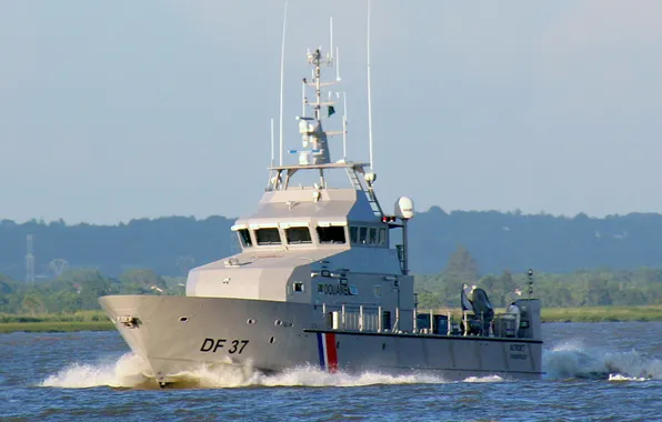 Wallpaper boat, Nordet, French Coast Guard, DF 37 for mobile and ...