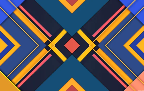 Wallpaper line, shadows, figure, layers for mobile and desktop, section ...