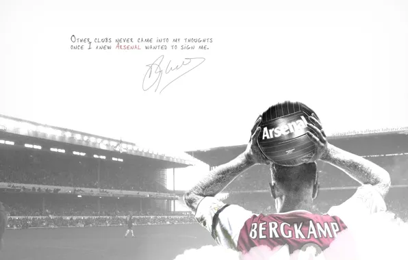 Arsenal Black And White Wallpaper