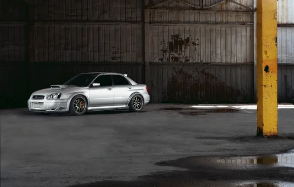 Wallpaper subaru, wrx, impreza, sti, 2003, Silver for mobile and ...