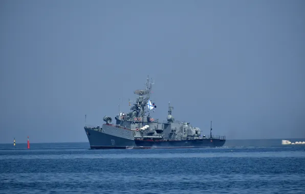 Download wallpaper ship, anti-submarine, small, Suzdalets, project 1124 ...