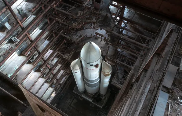 Wallpaper energy, rocket, hangar images for desktop, section космос - download