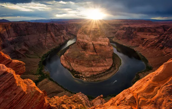 Wallpaper mountains, river, rocks, Colorado, USA, canyons for mobile ...