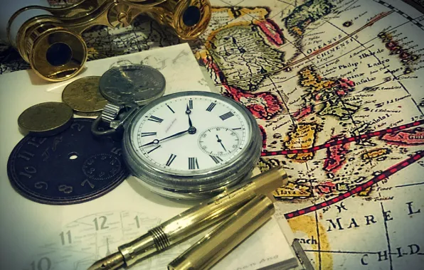 Download wallpaper map, money, coins, section miscellanea in resolution ...