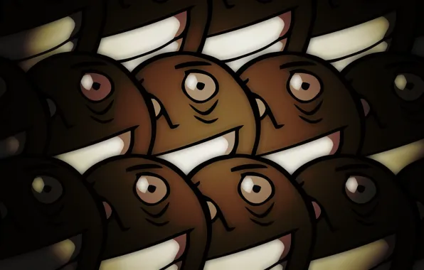 Wallpaper Dark, Emoticons, The Background On The Desktop, Roflan, Light ...