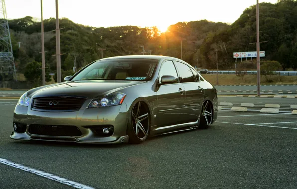Wallpaper Infiniti, Infiniti, stance, Vossen, M35 for mobile and ...
