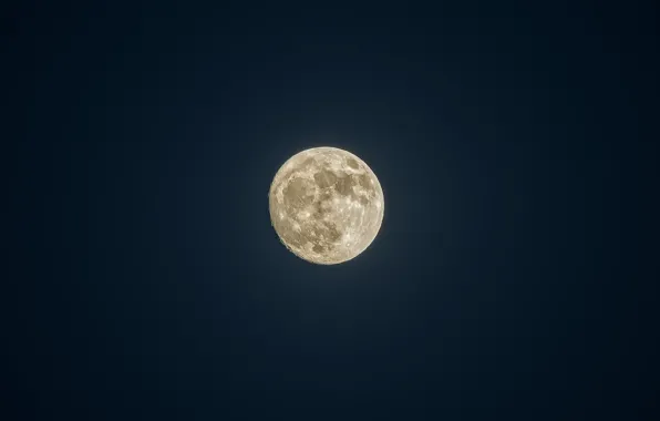 Wallpaper the sky, night, the moon images for desktop, section космос ...