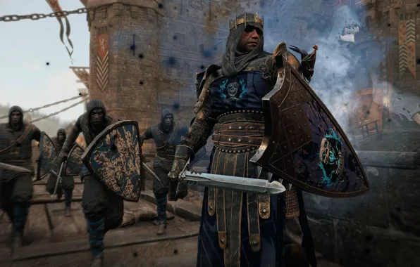 Wallpaper castle, the game, sword, battle, attack, game, knight ...