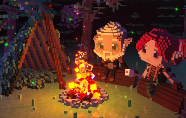 Wallpaper Fox, magic, Game, indie, survival, Multiplayer, The Faraway ...