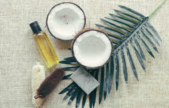Wallpaper sheet, oil, coconut, cosmetics for mobile and desktop ...
