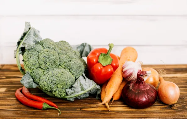 Download wallpaper bow, vegetables, carrots, potatoes, section food in ...