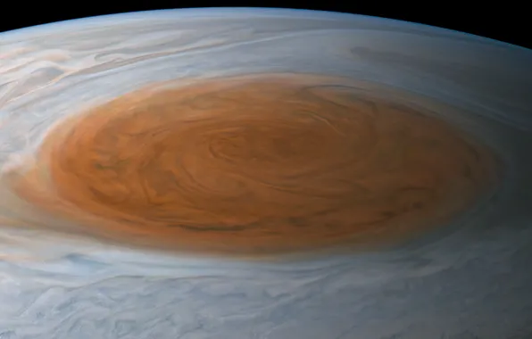 Wallpaper space, Jupiter, Solar system, the surface of the planet, Juno ...