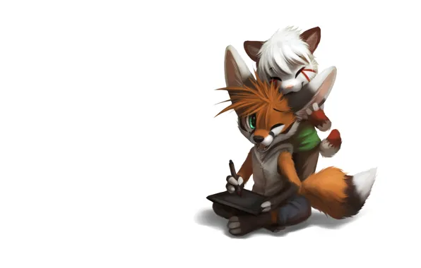 Wallpaper anime, art, girlfriend, children's, Sugar, Fox Rikkun for ...