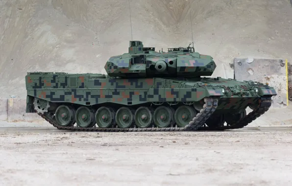 Wallpaper tank, armored vehicles of Poland, Leopard 2PL for mobile and ...
