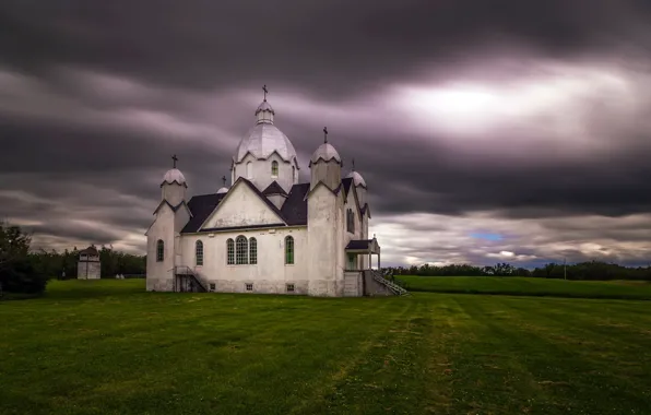 Wallpaper Canada, Summer, Religious Facility, Ukrainian Catholic Church ...