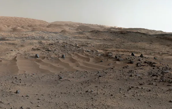 Download wallpaper the sky, surface, nature, stones, desert, planet ...