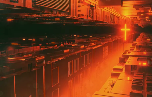 Wallpaper Cross, Style, Fantasy, Art, Graphics, Art, Style, Fiction for ...