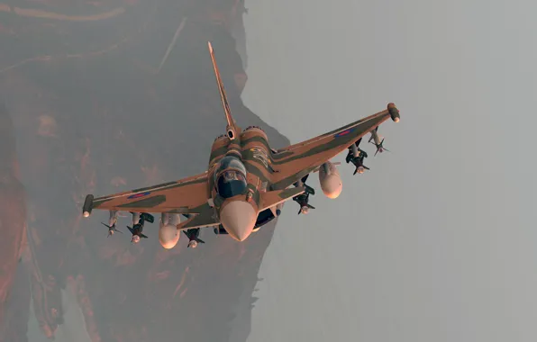 Download wallpaper Eurofighter, Grand Theft Auto V, Typhoon 2, section ...
