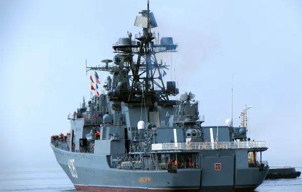 Wallpaper ship, large, Navy, anti-submarine, project 1155, Admiral ...
