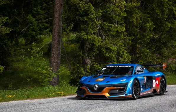 Wallpaper Renault, Road, Forest, RS01 images for desktop, section ...