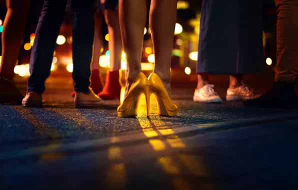 Wallpaper logo, shoes, heels, legs, McDonalds for mobile and desktop ...