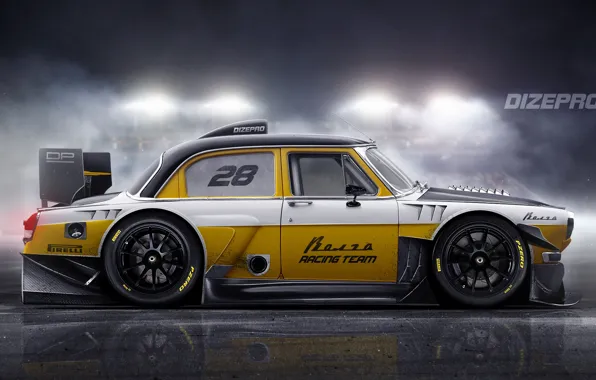 Wallpaper Auto, Machine, Volga 21, Volga, GAS, Rendering, GAZ, Side ...