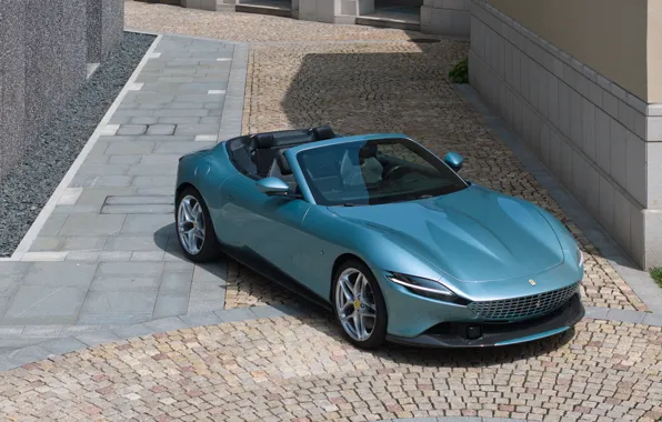 Wallpaper Ferrari, perfect, Roma, front view, Ferrari Roma Spider for ...