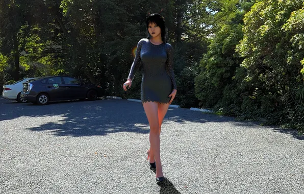 Wallpaper machine, girl, nature for mobile and desktop, section ...