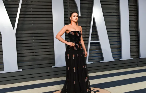 Download wallpaper dress, actress, Camila Mendes, section girls in ...