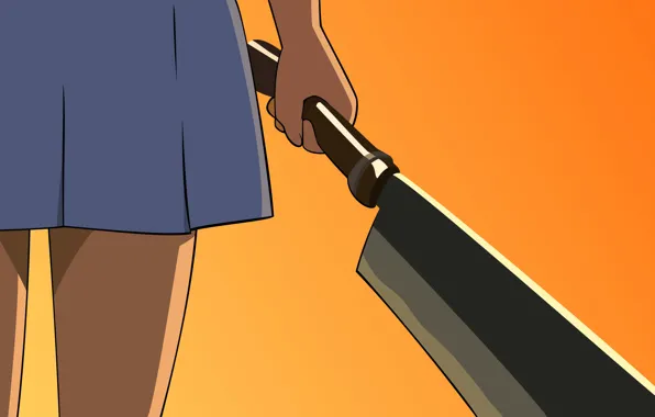 Wallpaper blade, knife, cleaver, When the cicadas cry, Rena Ryuugu ...