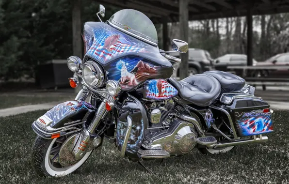 Wallpaper design, style, airbrushing, bike for mobile and desktop ...