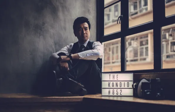 Wallpaper man, window, office images for desktop, section мужчины ...