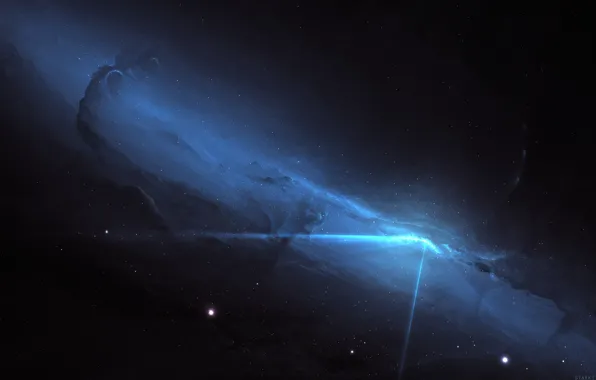 Download wallpaper Stars, Space, Nebula, Fantasy, Art, Stars, Space ...