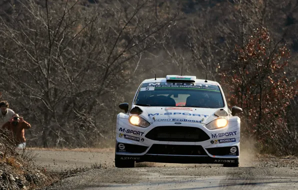 Wallpaper Ford, WRC, Rally, Fiesta, Monte Carlo, The front, Evans for ...