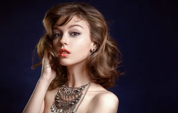 Wallpaper look, girl, sweetheart, model, hair, beautiful, Rus, Olga for ...