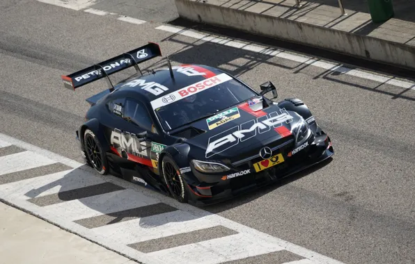 Wallpaper Mercedes, track, DTM, 2016, AMG C 63 Coupe for mobile and ...