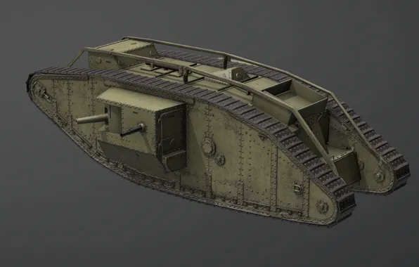 Wallpaper Britain, the first world war, Mark IV Male for mobile and ...