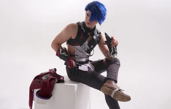 Wallpaper guy, cosplay, cosplay, Genshin Impact, Grayson, GraysonFin ...