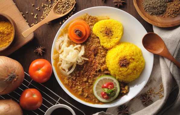 Wallpaper bow, figure, tomatoes, sauce, spices images for desktop ...