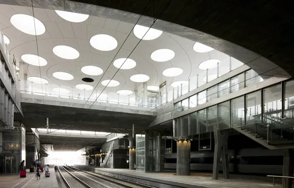 Wallpaper Metro, Sweden, Malmö, Station Hyllie for mobile and desktop ...