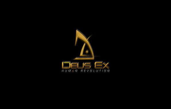 Download wallpaper logo, Deus Ex: Human Revolution, Deus Ex, Human ...