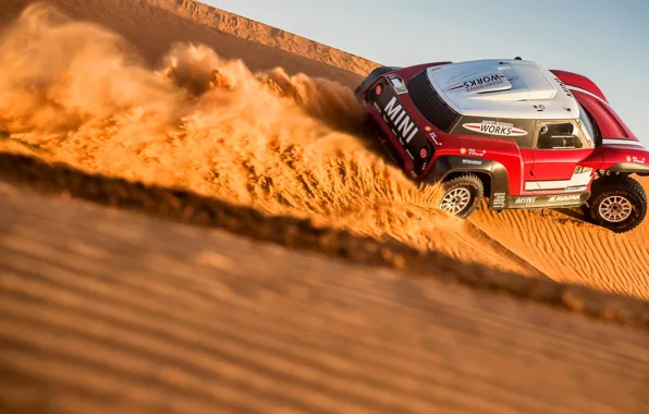 Wallpaper Sand, Mini, Sport, Desert, Speed, Rally, Dakar, Dakar, Rally ...