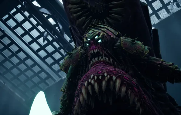 Wallpaper monster, mouth, fangs, game, Gluttony, the seven deadly sins ...