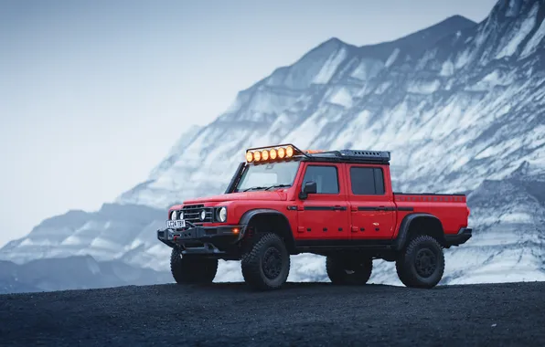 Wallpaper pickup, pickup, Quartermaster, 2025, Ineos Grenadier, flight ...