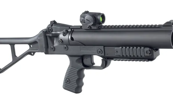 Wallpaper gun, weapon, police, dissuasion weapon, B&T GL06, against law ...